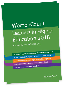 WomenCount: Leaders in Higher Education 2018 Report